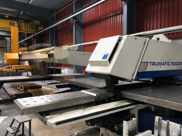 TRUMPF TC 5000 R -1600 Высечной станок с ЧПУ купить бу P0122139
