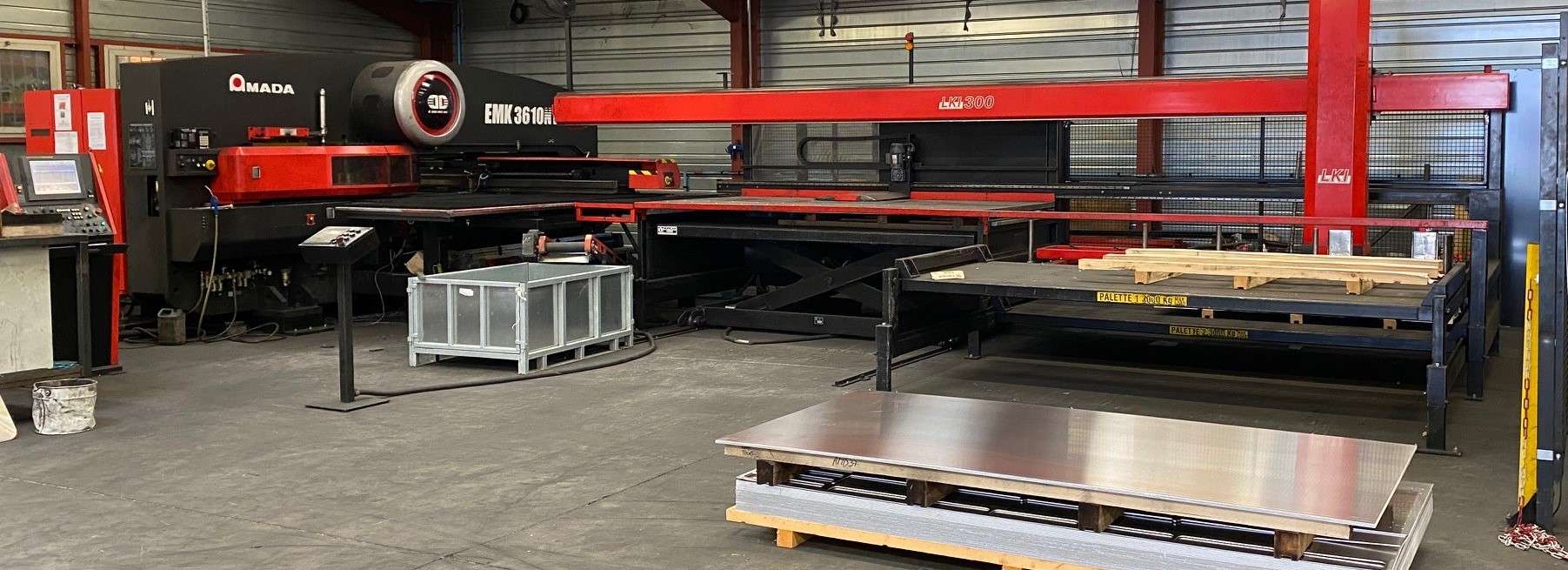 Amada EMK 3610 NT с загрузкой - разгрузкой MP300 used buy P0160177